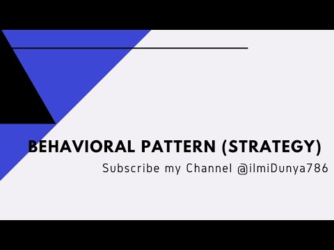 The Strategy Pattern Explained and Implemented in Java | Behavioral Design Patterns | Part-2 ...