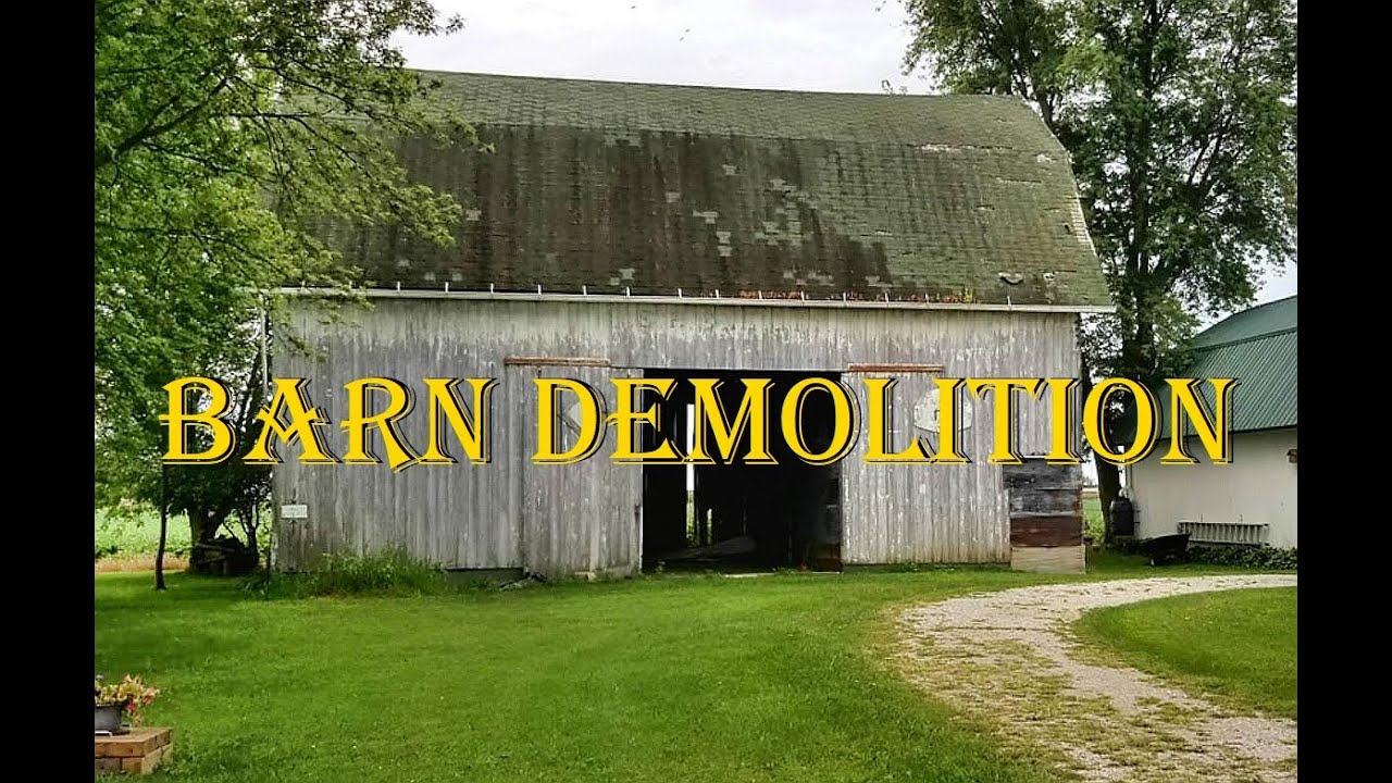 "Barn Demolition" (08.19.2024) - YouTube