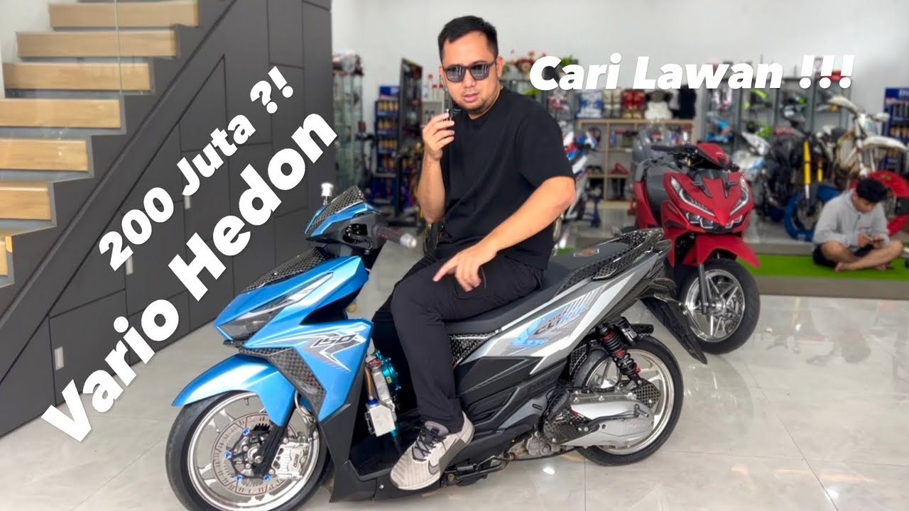 200 Juta Begini Doang ? Vario Gahar Full Modif - YouTube