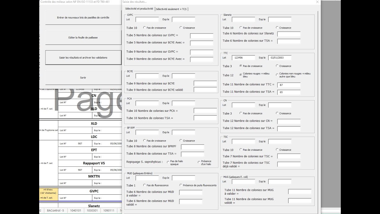 NF EN ISO 11133 2014 2018 Excel TOOL - YouTube