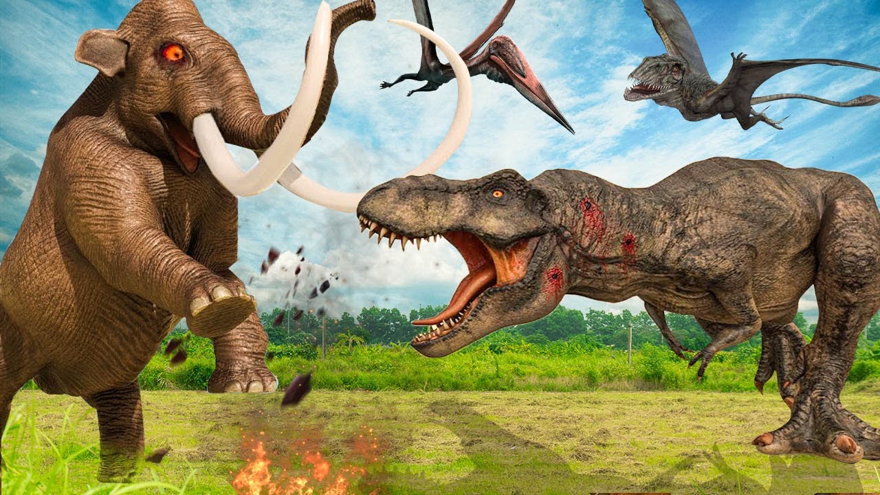 Last Blockbuster Dinosaur T rex Attack | T-rex Chase 13 | Adventure ...