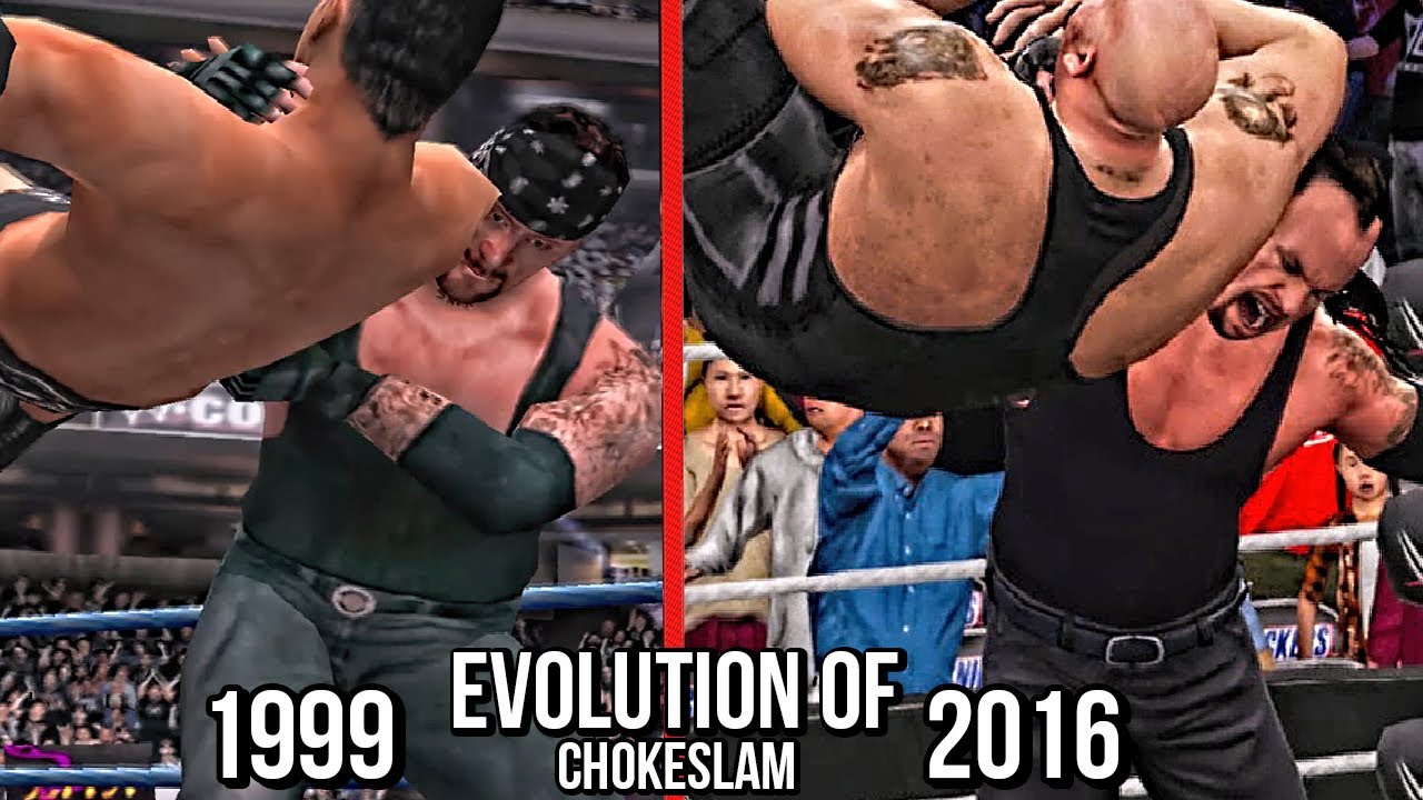 The Evolution Of Undertaker Chokeslam! ( WWF Wrestlemania 2000 To WWE ...