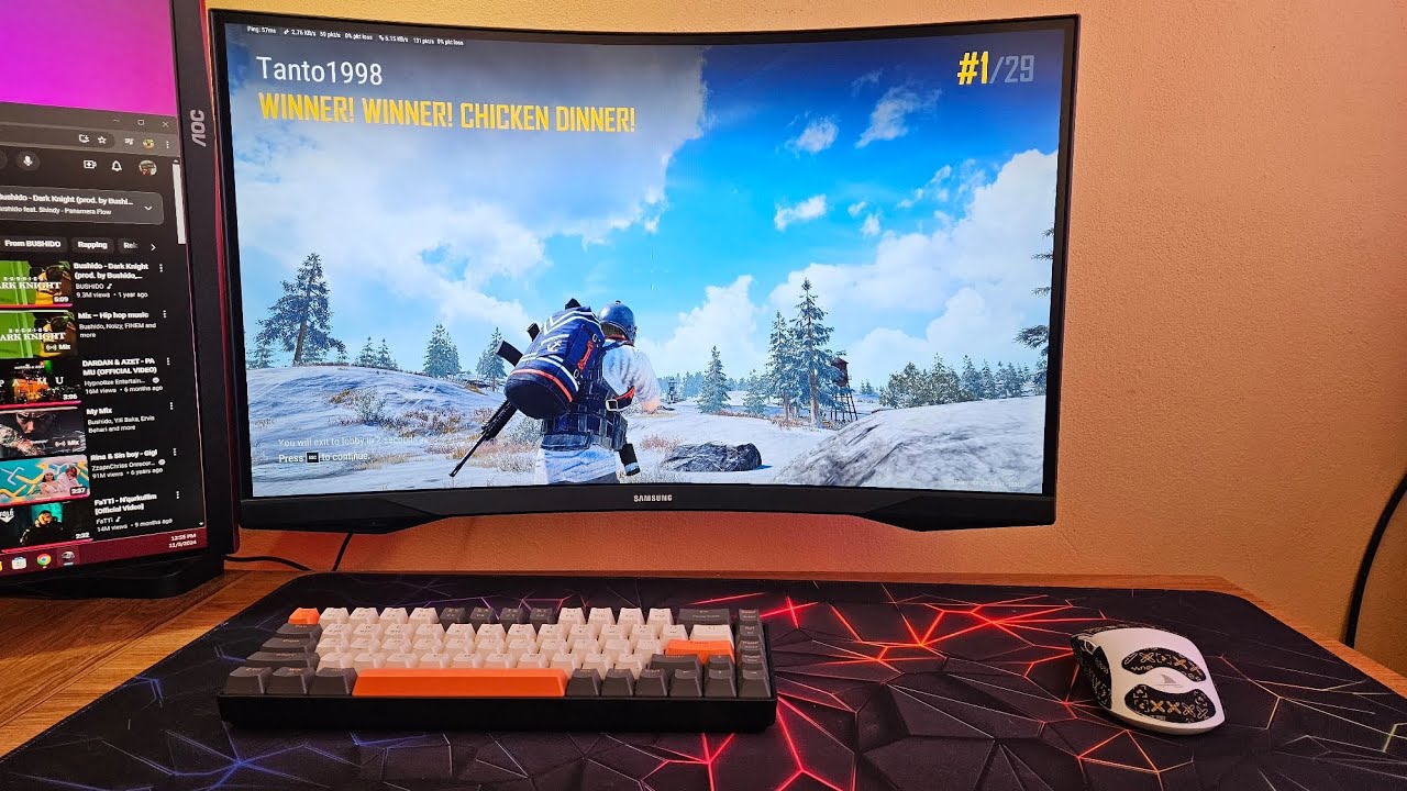 PUBG 1440P 165hz Ultra Settings (pov) Rx7800XT + Rayzen 7700 Gameplay ...