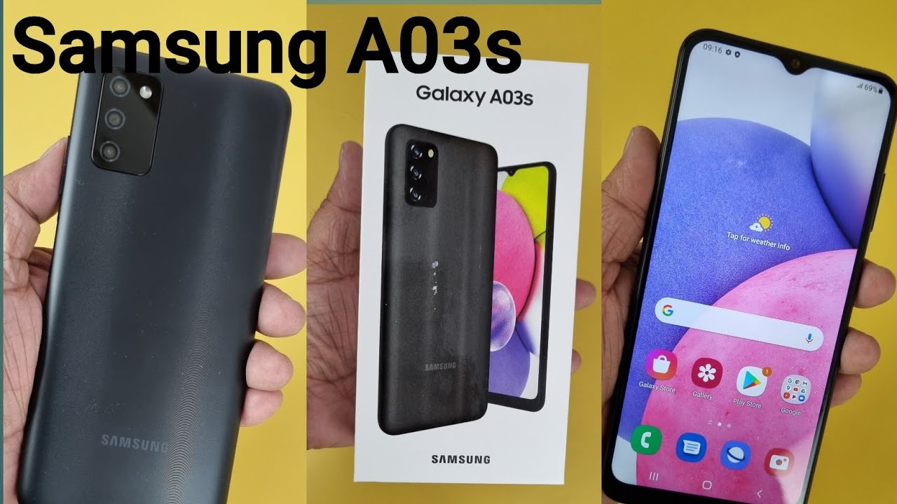 Samsung Galaxy A03S Specifications & Unboxing | Retail Unit - YouTube
