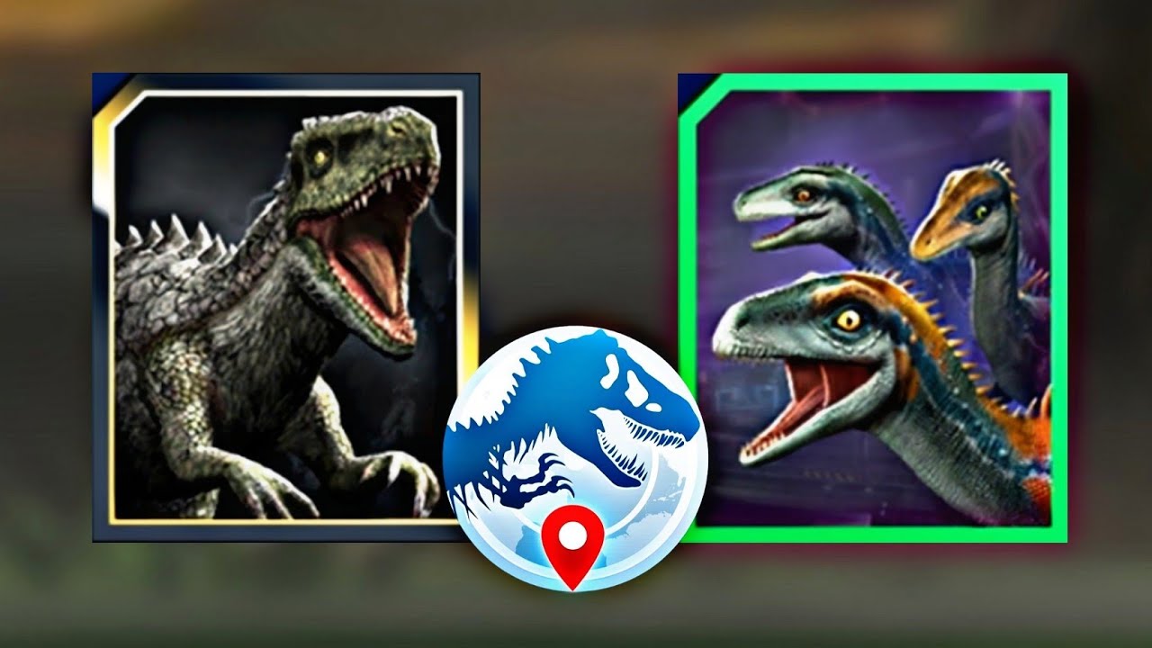 INDONEMYS Vs COMPSORAPTOR | BATTLES in Jurassic World Alive - YouTube