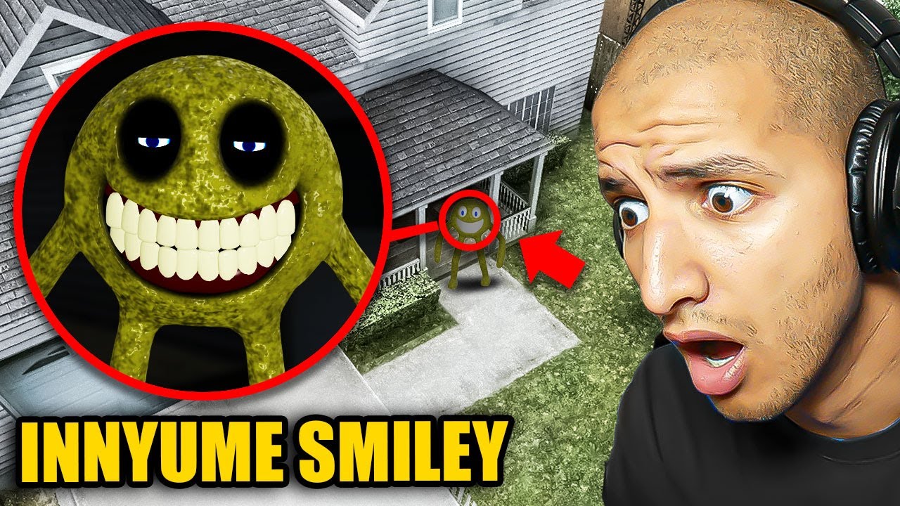 Drone Catches INNYUME SMILEY Outside My House... - YouTube