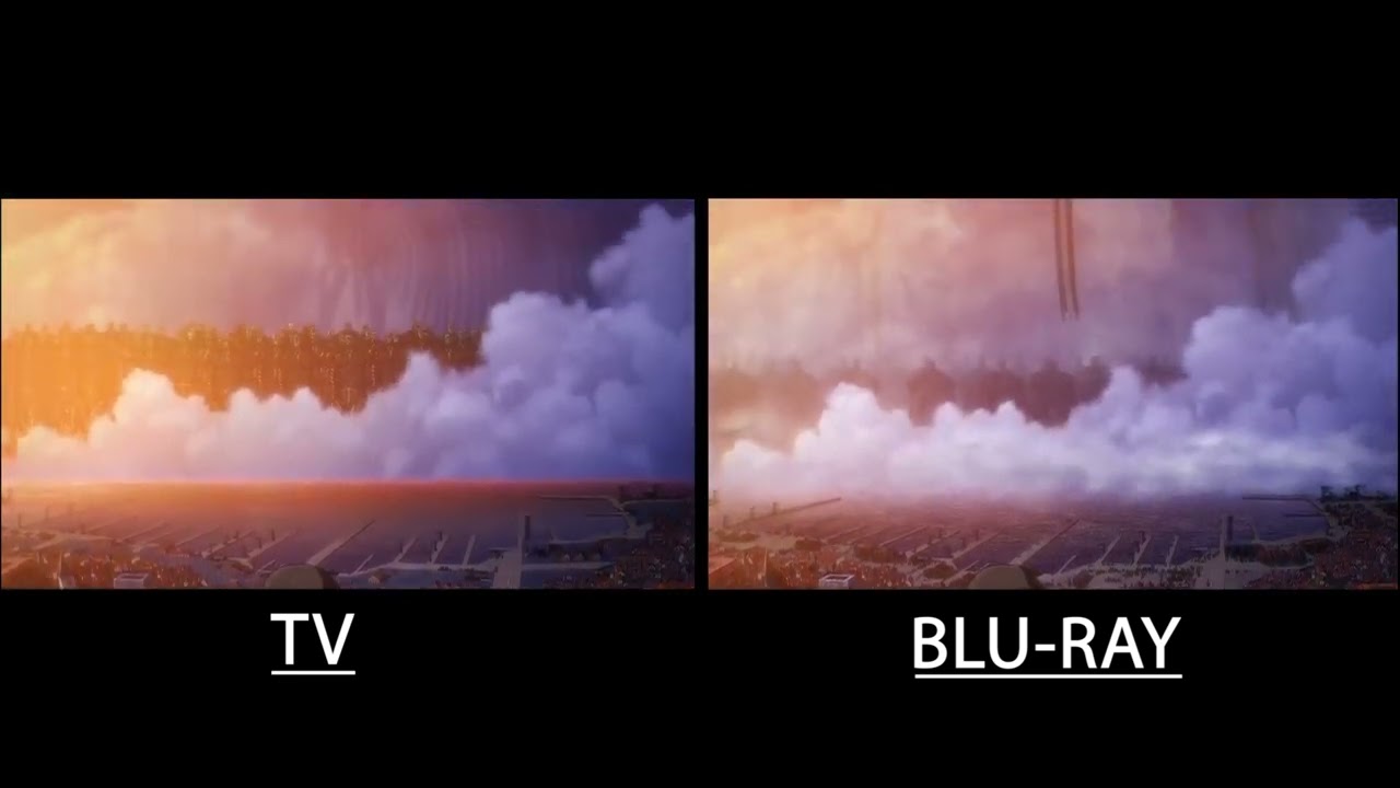 Attack on Titan - TV vs. Blu-ray version - final scene - YouTube