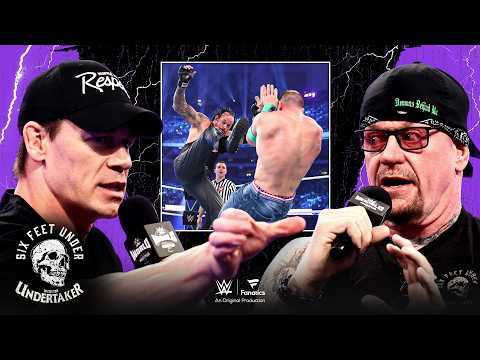 John Cena & Undertaker remember WrestleMania 34 argument: Six Feet Under