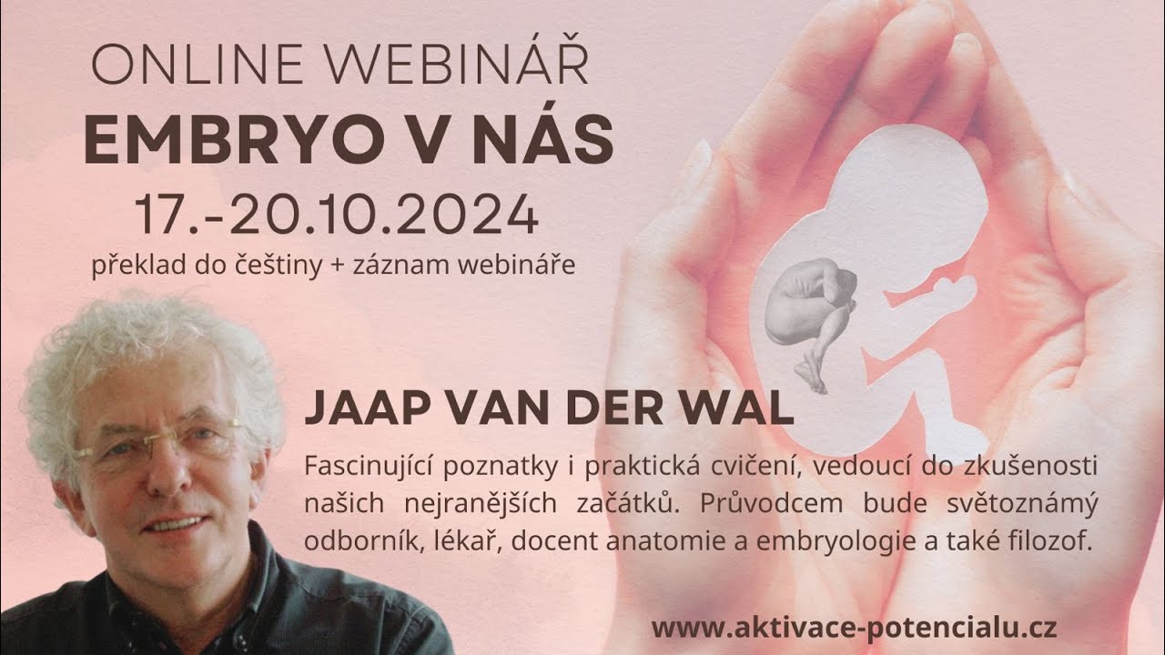 Tělo se vyvinulo z nás | Jaap van der Wall | Pozvánka na workshop ...