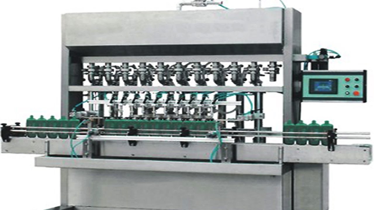 liquid filling machine linear cosmetic pharma drinking water filler 12 ...