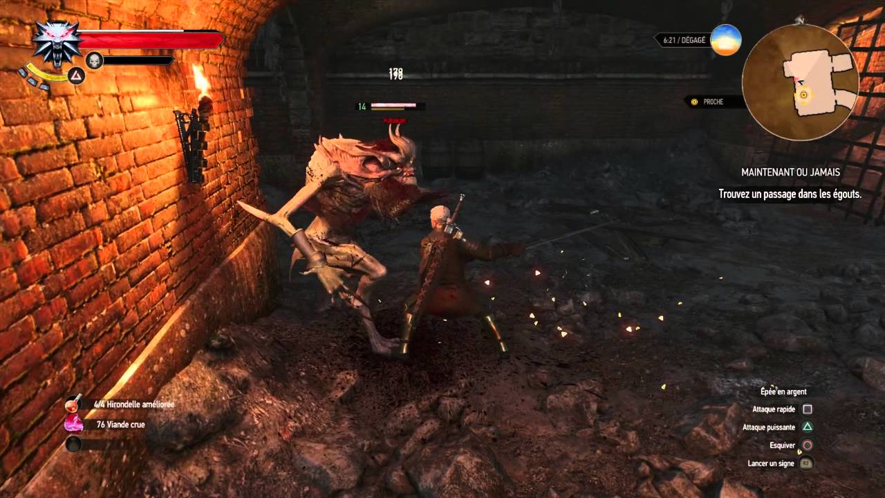 The Witcher 3 : Wild Hunt Mission Maintenant ou Jamais Comment tuer le ...