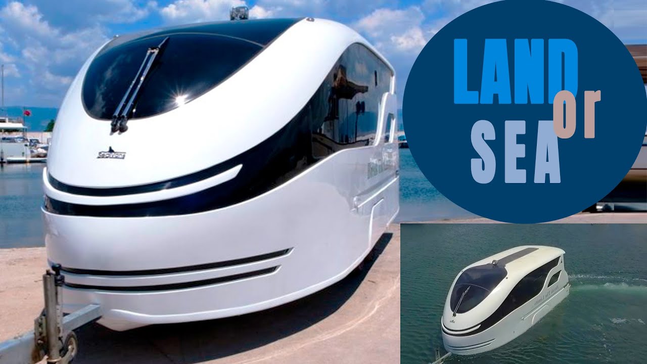 SealVans' Amphibious Marvels - Luxury Travel On Land and Water! - YouTube