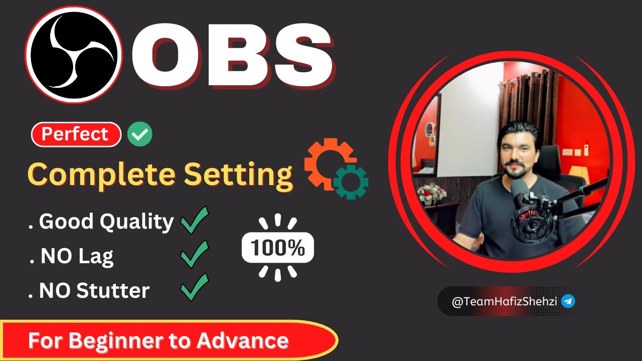 Best OBS Settings For OBS Recording & OBS Streaming | OBS Complete ...