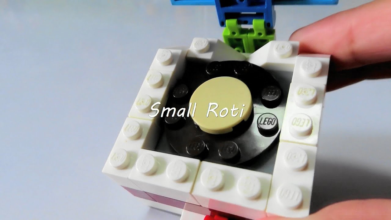 My idea for Lego Roti Maker ( custom made ) - YouTube