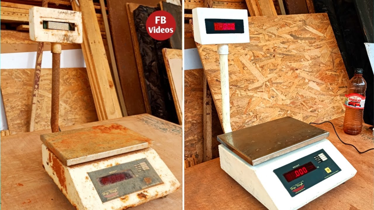 Restoration old weight machine | reuse ideas | diy - YouTube