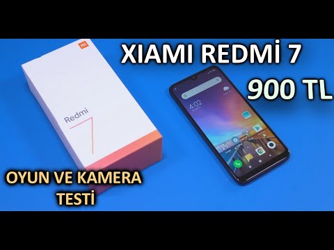 1000 TL altı En İyi Telefon REDMİ 7  (900TL) Kısa  İnceleme (Kamera Ve Oyun Testi)