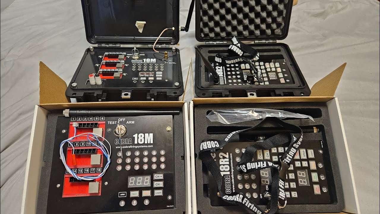 Best firework Firing system!!!. Cobra Firing System for New Years ...