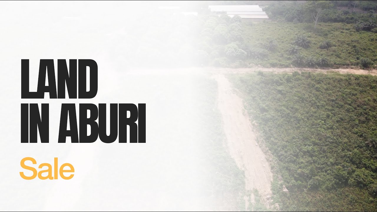 1 ACRE OF LAND FOR SALE IN ABURI | GHANA - YouTube