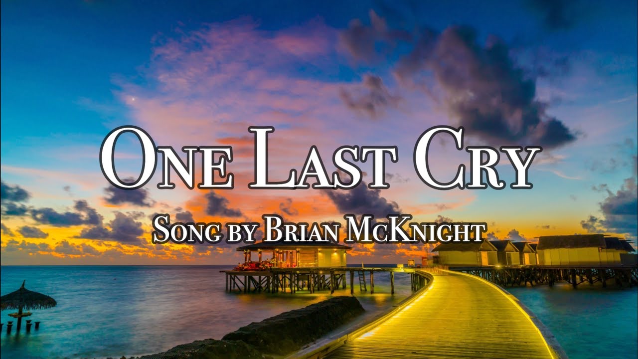 One Last Cry Song by Brian McKnight - YouTube