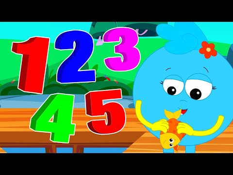12345 Once I Caught A Fish Alive and Animated Video for Kids