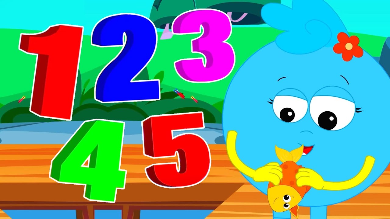12345 Once I Caught A Fish Alive and Animated Video for Kids - YouTube