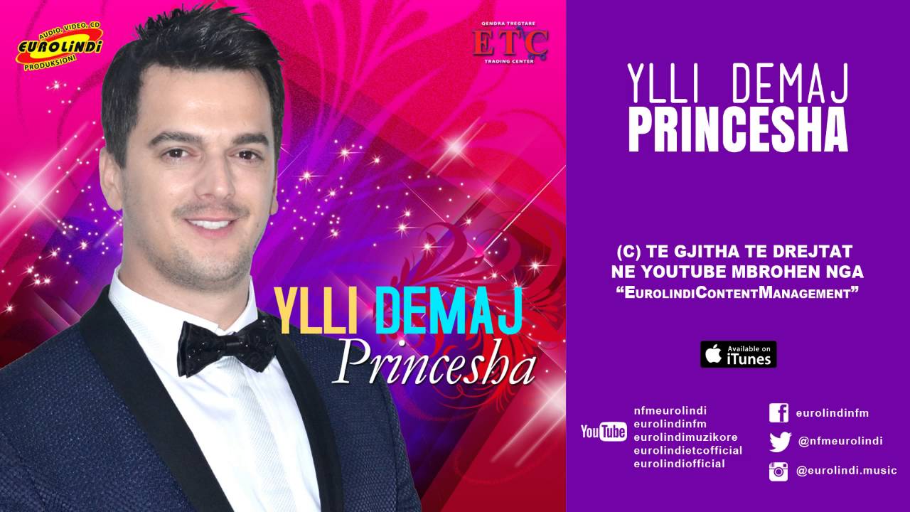 Ylli Demaj - Princesha (audio 2016) - YouTube