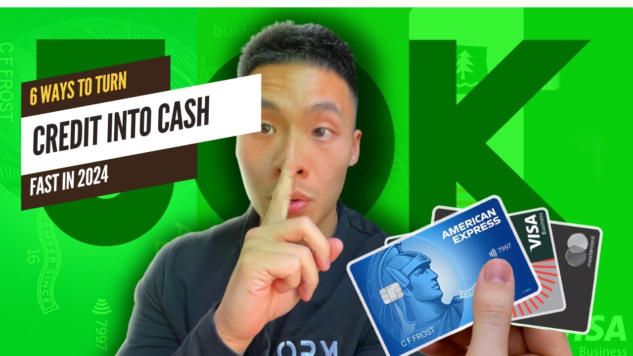 How To Turn Credit Into Cash In 2024 (Liquidate Credit Into Cash ...