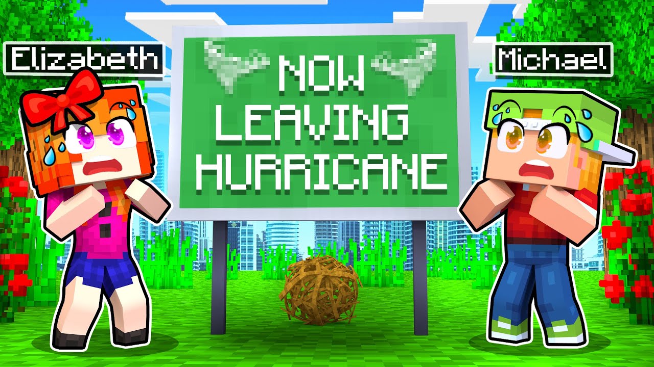 Afton's LEAVE Hurricane! Minecraft FNAF Roleplay - YouTube