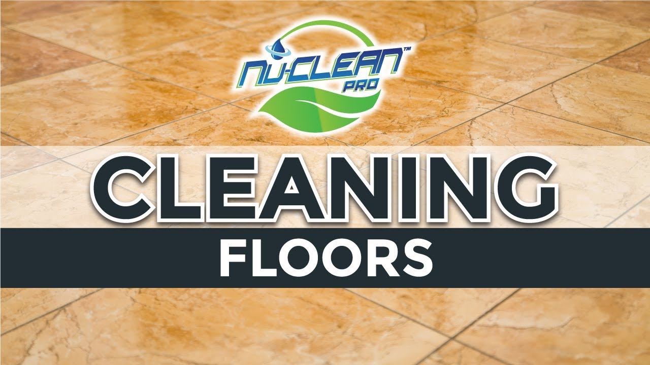 Cleaning Floors - NuClean Pro Aqueous Ozone Demonstration - YouTube