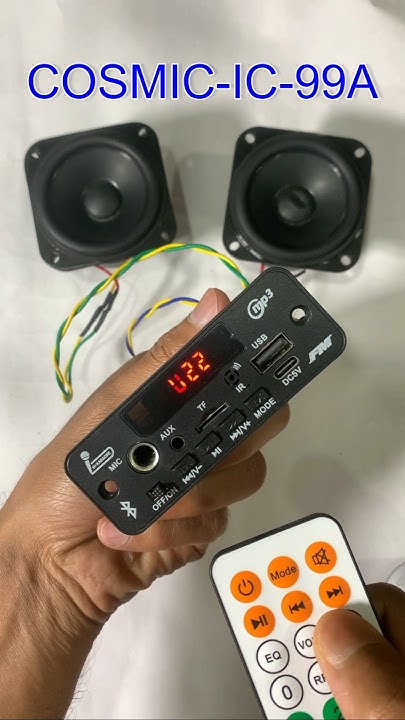 Cosmic-IC-99a Bluetooth Amplifier Module - Best for DIY 👌 #amplifier #bluetoothmodule #shorts ...