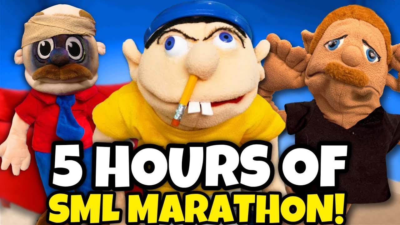 *5 HOURS* OF SML MARATHON! (FUNNIEST JEFFY VIDEOS) - YouTube