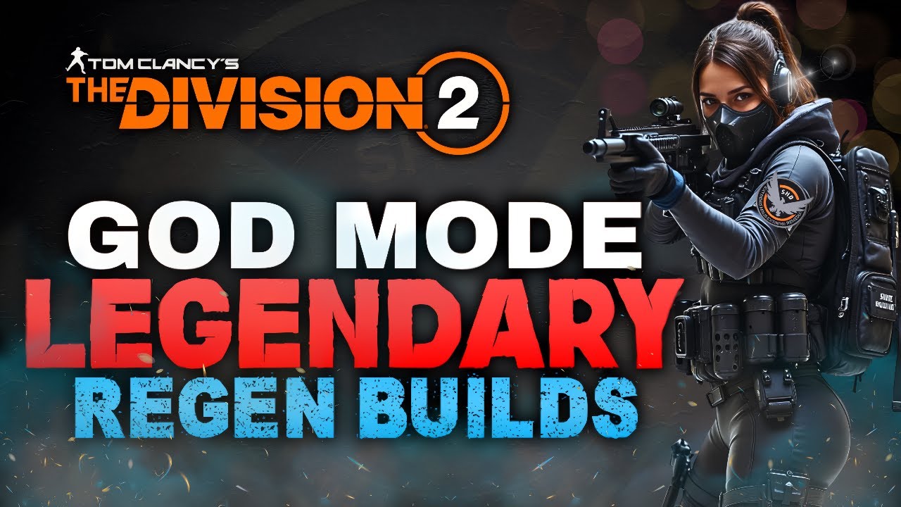 The *MOST POWERFUL SOLO LEGENDARY REGEN PVE BUILDS* In The Division 2 ...