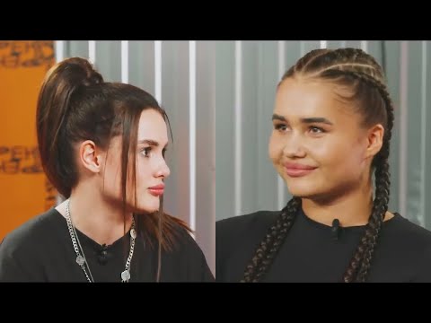 Katya and Karina acting like old biddies and beefing at the party