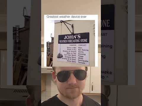 Where Is John'S Weather Forecasting Stone
