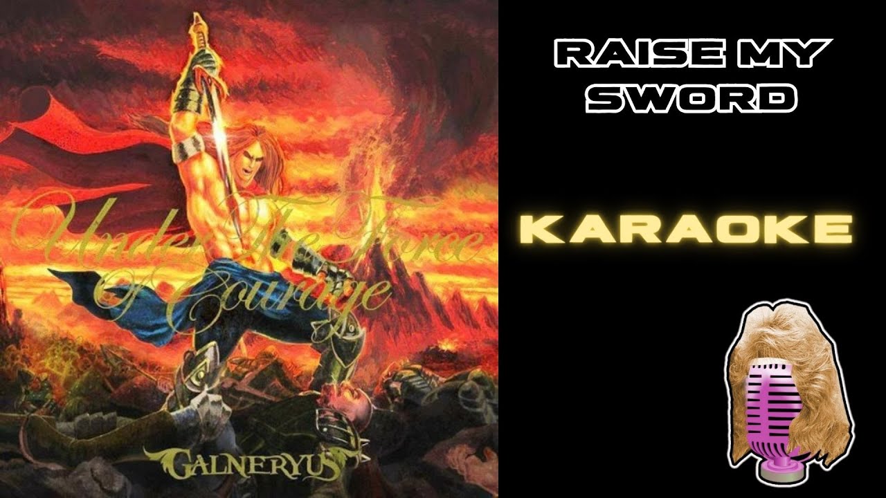 Galneryus- 'Raise My Sword' KARAOKE [Lyrics] [Instrumental] - YouTube