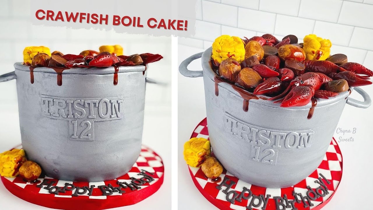 Crawfish Boil Cake! | Seafood Boil Cake | Crawfish Season | Chyna B ...