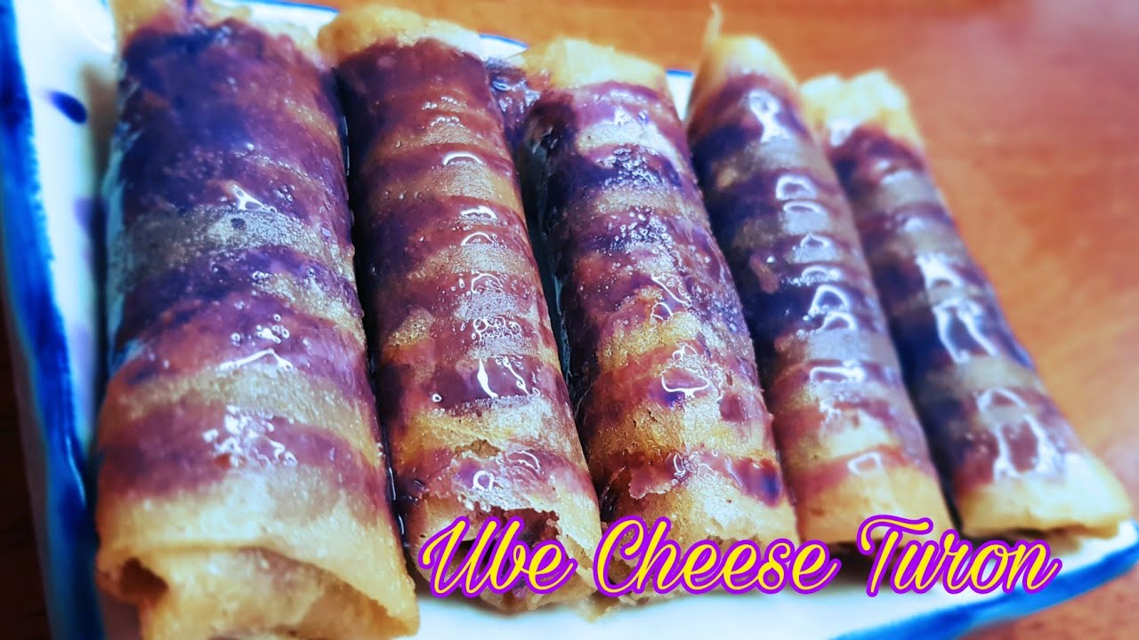 Trending Ube Cheese Turon|Turon na Malagkit /vLog #21 - YouTube
