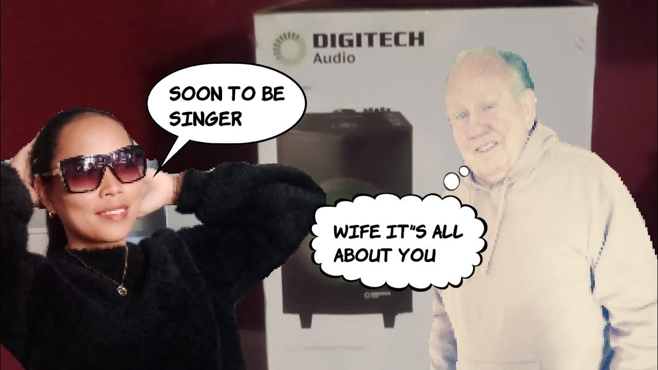 UNBOXING and REVIEW DIGITECH SPEAKER/BUYING WHITE ROCKS - YouTube