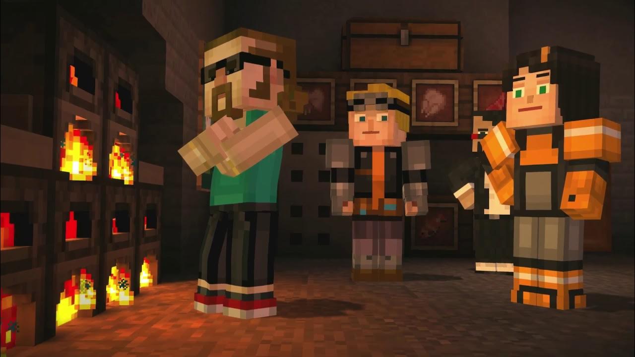 Minecraft : Story mode - Episode 6 - Walkthrough (Female Jesse) - YouTube