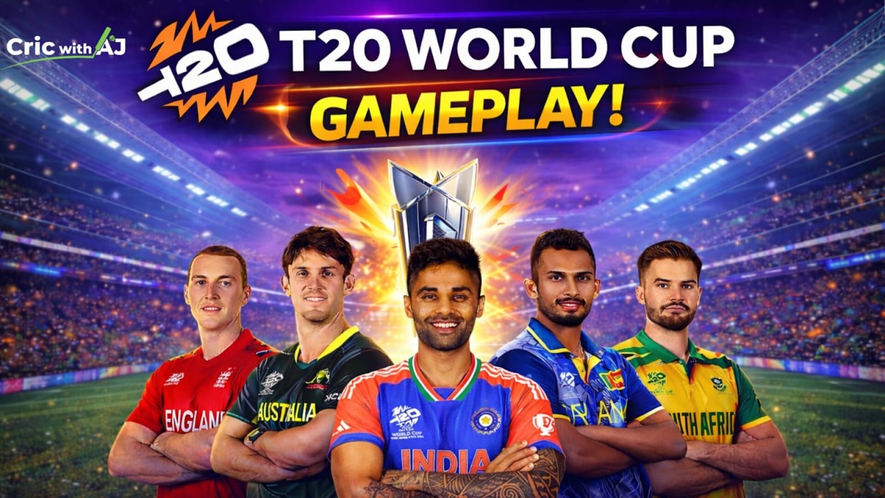 🔴 T20 World Cup LIVE Gameplay 🎮 | Cricket 26 Full Match| #gaming # ...
