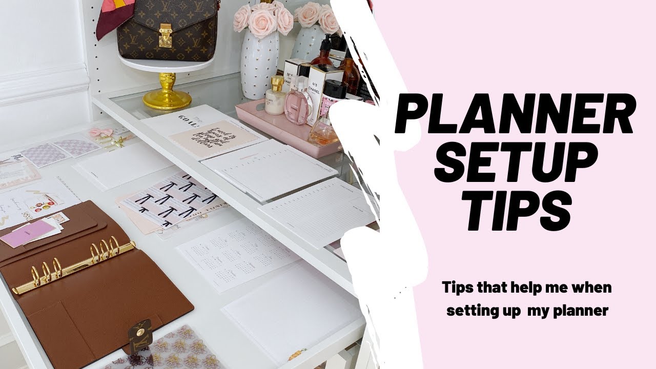 Planner Setup Tips - YouTube