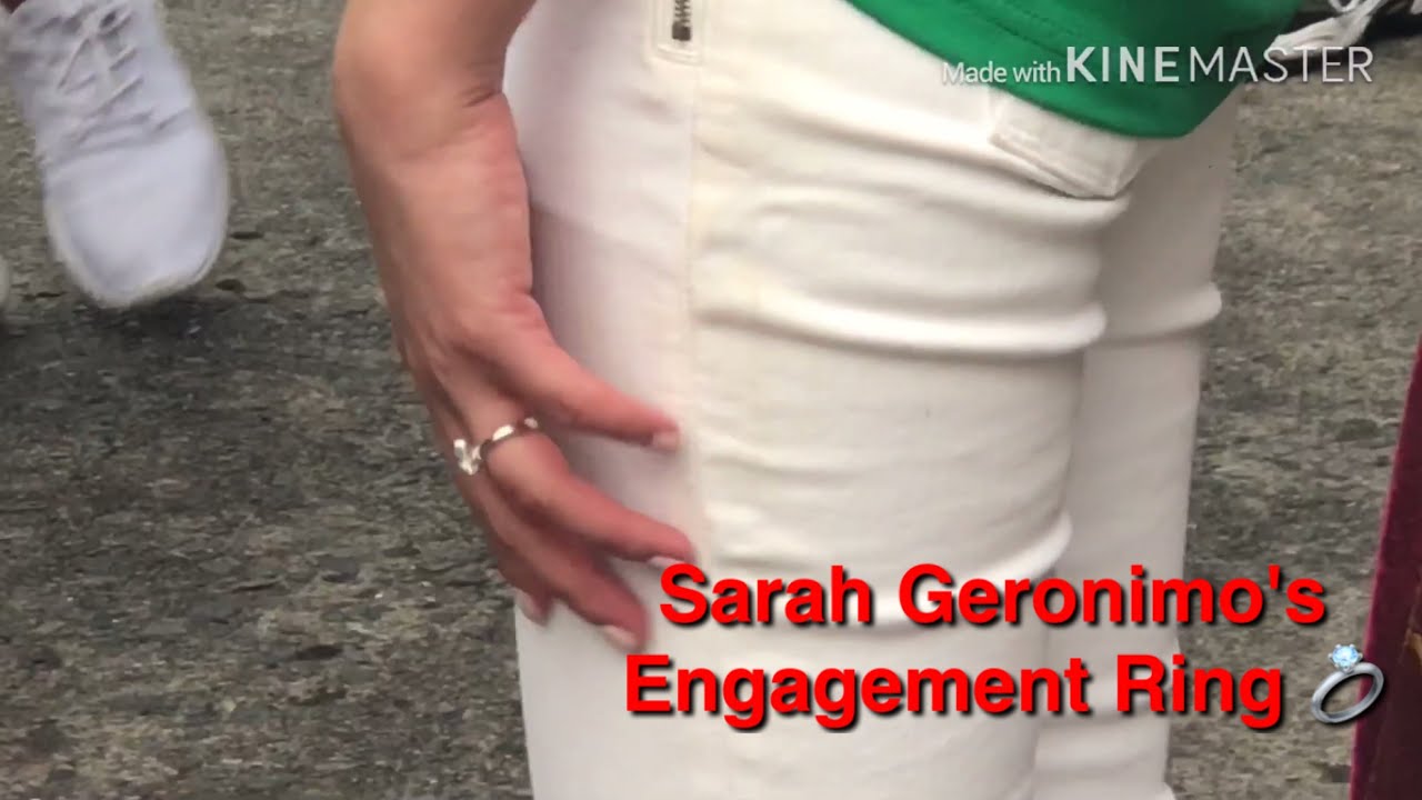 SARAH GERONIMO's ENGAGEMENT RING! 💍 - YouTube
