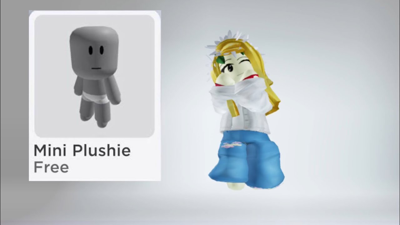 How to become a mini plushie avatar? - YouTube