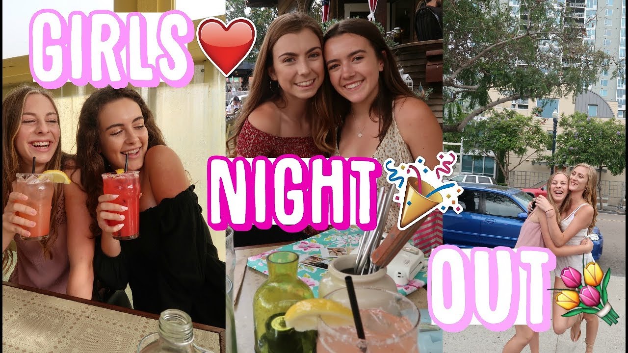 GIRLS NIGHT | Anna's 17th + BDAY SURPRISE - YouTube