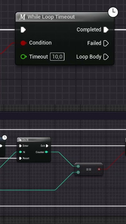 Unreal Engine 5 Macro: While Loop with Timeout | Prevent Infinite Loops! - YouTube