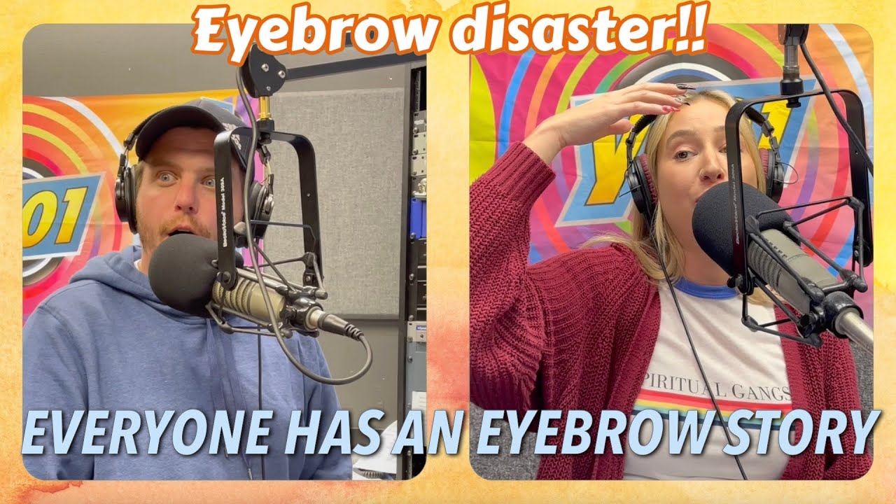 Eyebrow disaster - YouTube