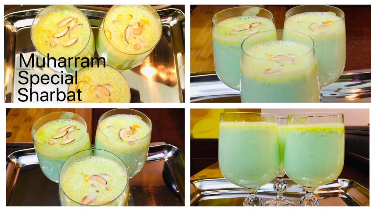 Pista Sharbat | Sharbat | शरबत | Doodh Ka Sharbat | Muharram Special ...
