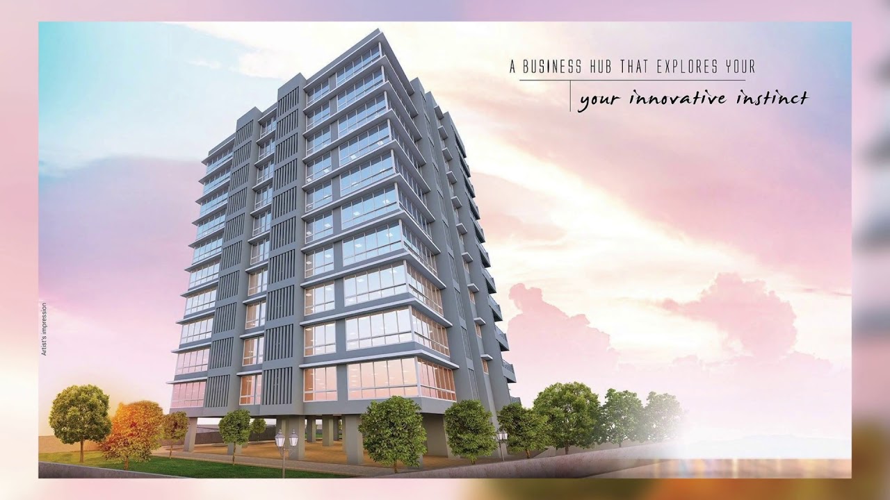 Damji Shamji Corporate Square | Boutique Offices Ghatkopar - YouTube