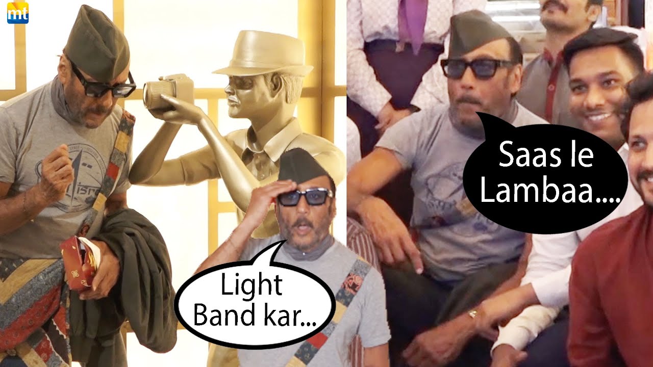 Jackie Shroff's Back-to-Back COMEDY Moment 'Light Band Kar' 'Saas Le ...