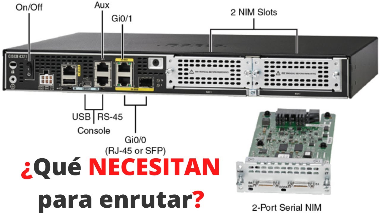 ¿Qué se necesita para que un #ROUTER pueda #Enrutar_paquetes? Curso ...